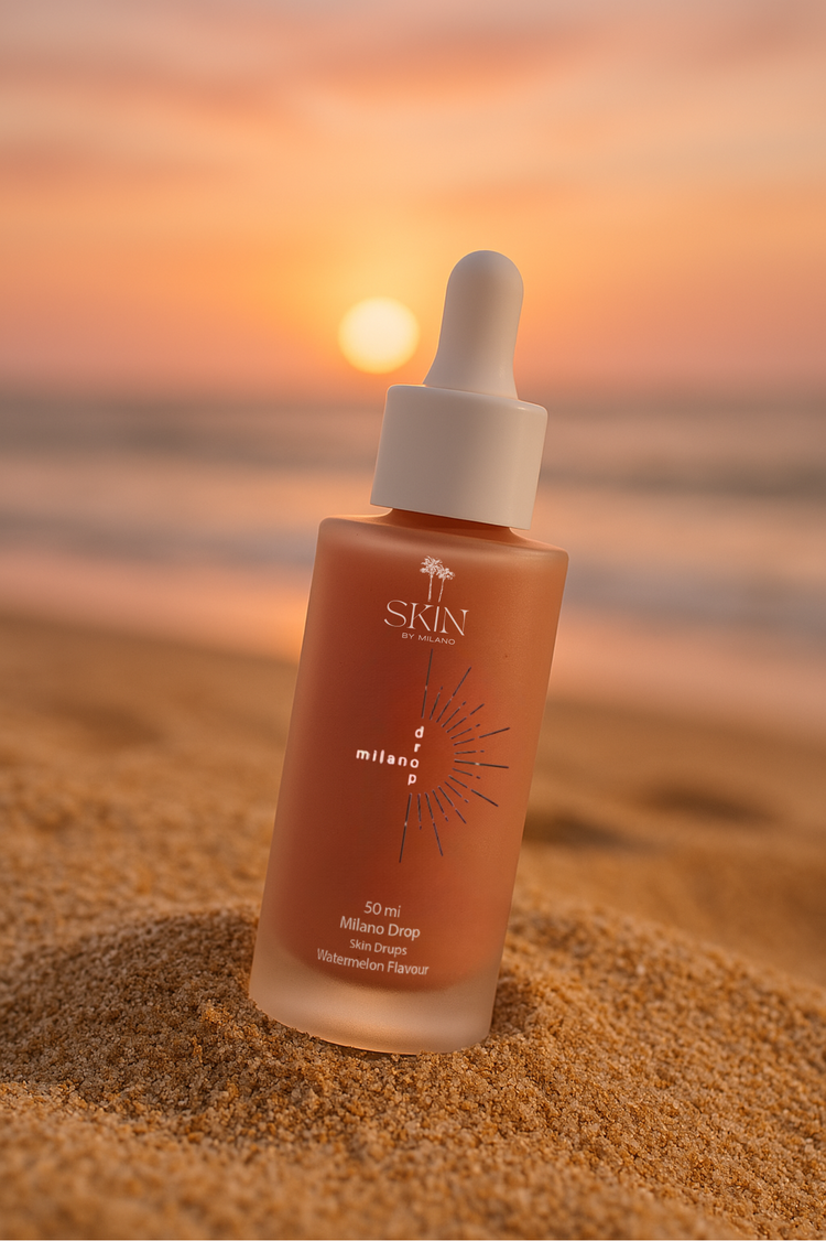 SkinByMilano Gouttes auto-bronzante buvables pour un bronzage naturel ...